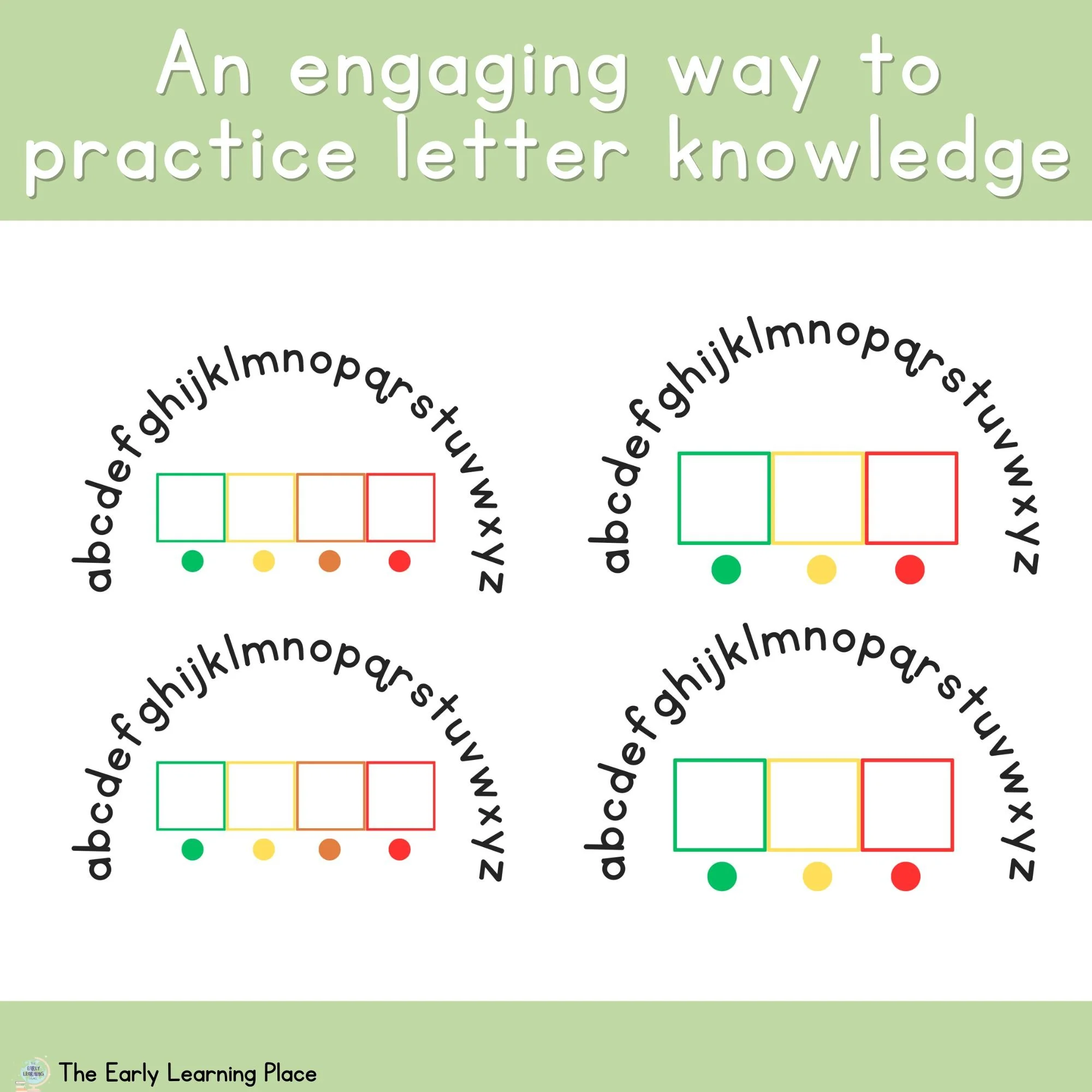 Alphabet Arc with Sound Boxes | Letter Knowledge — The Early Learning Place