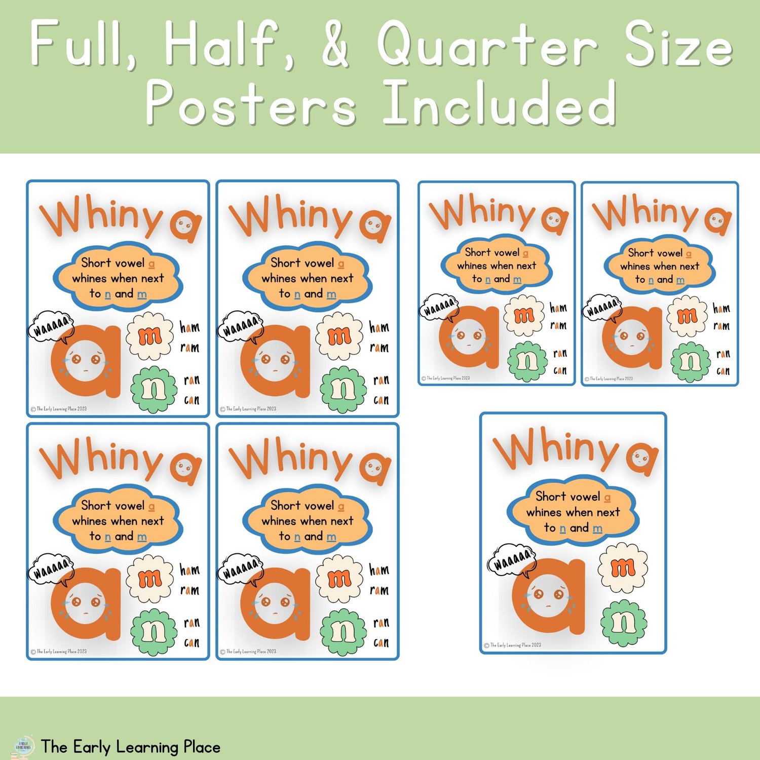 Sounds of Y Chameleon Posters | OG — The Early Learning Place