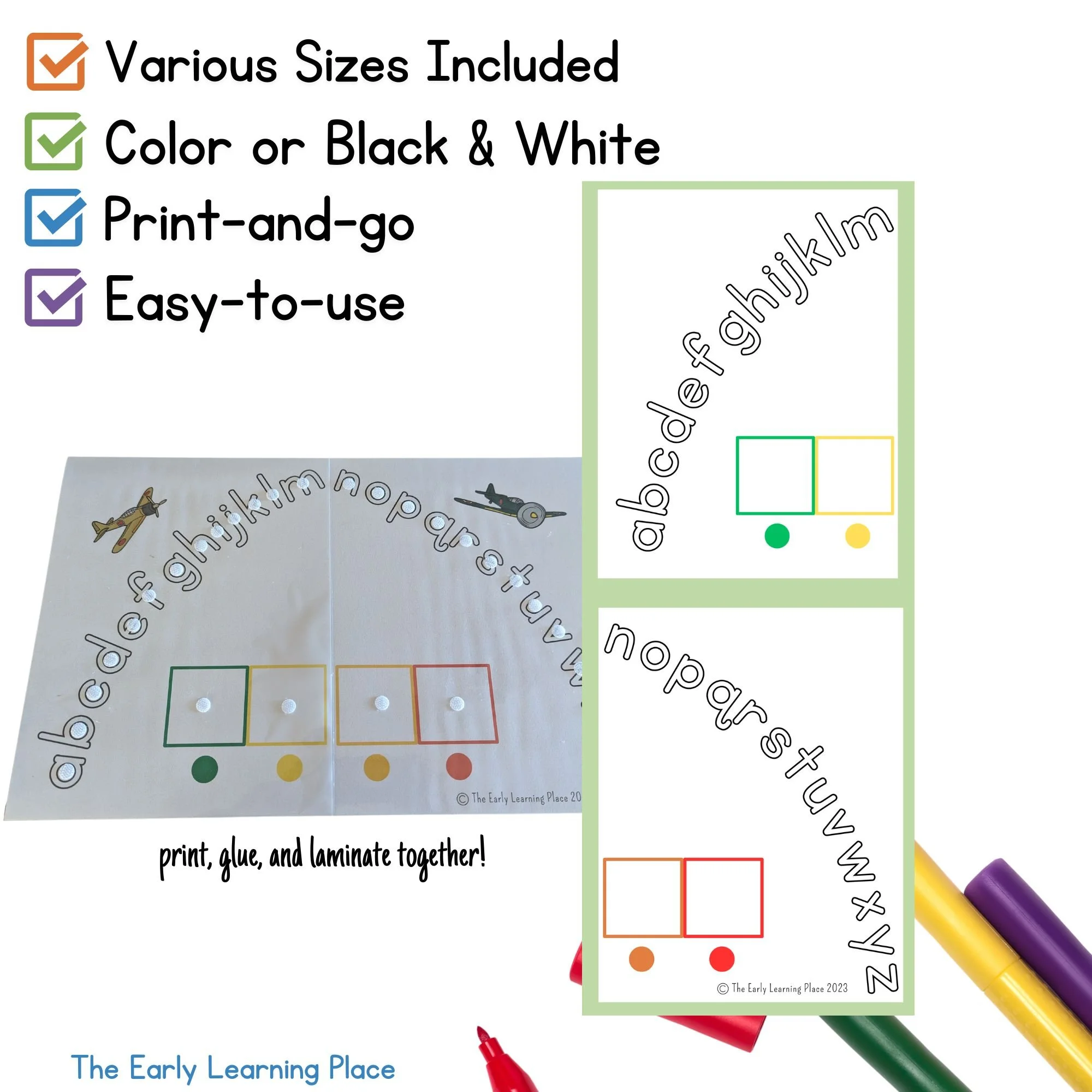 Alphabet Arc with Sound Boxes | Letter Knowledge — The Early Learning Place