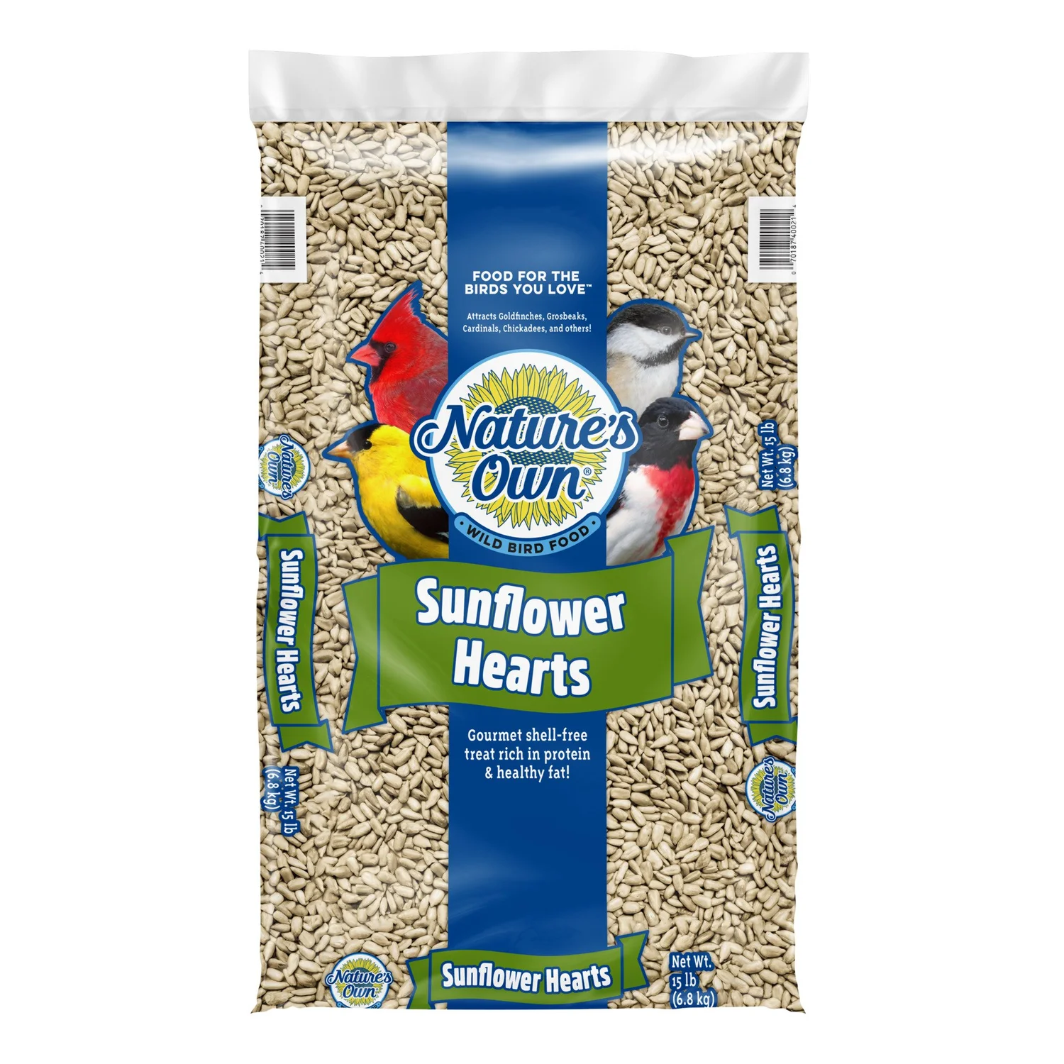 Sunflower Hearts — Nature’s Own Wild Bird Food