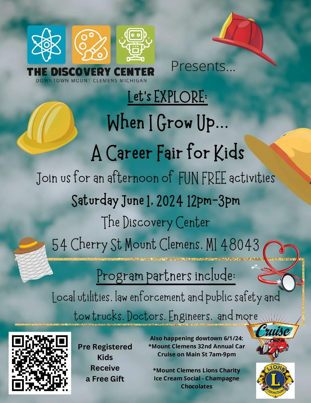 When I Grow Up: A Career Fair for Kids @ The Discovery Center ...