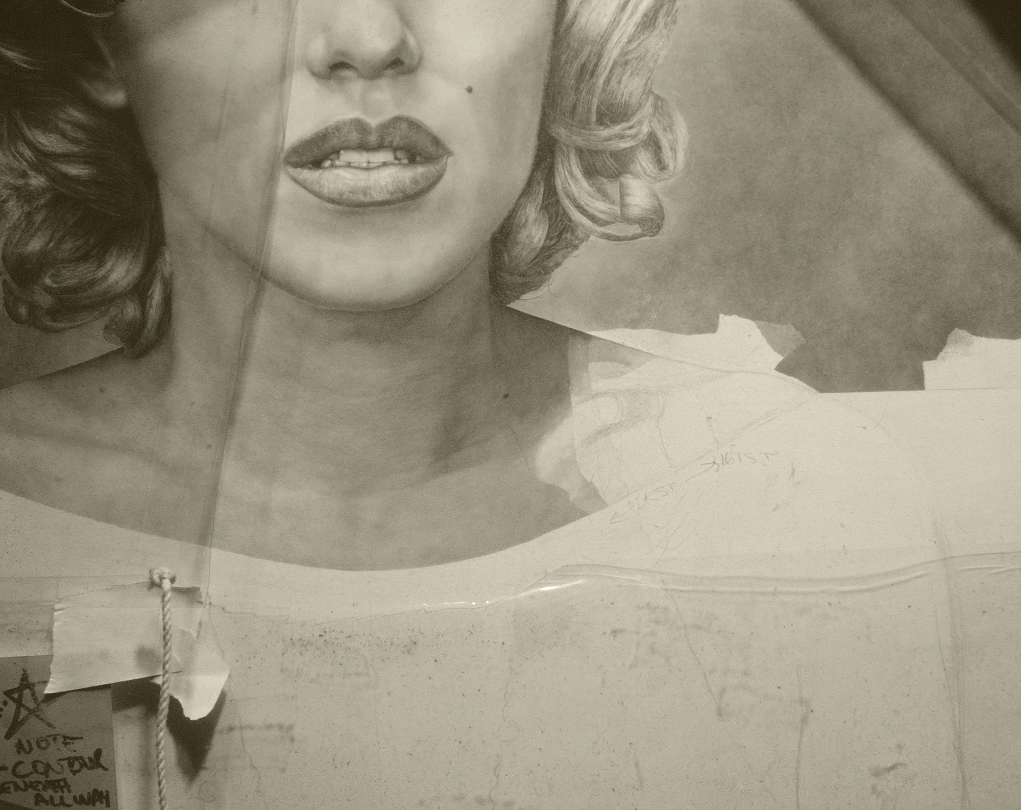 Marilyn in Progress — Billy Pappas: A Drawing Like No Other