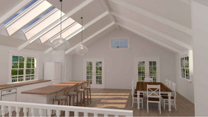 Why You Should Consider a Raked Ceiling in Your New Home | Elysium ...