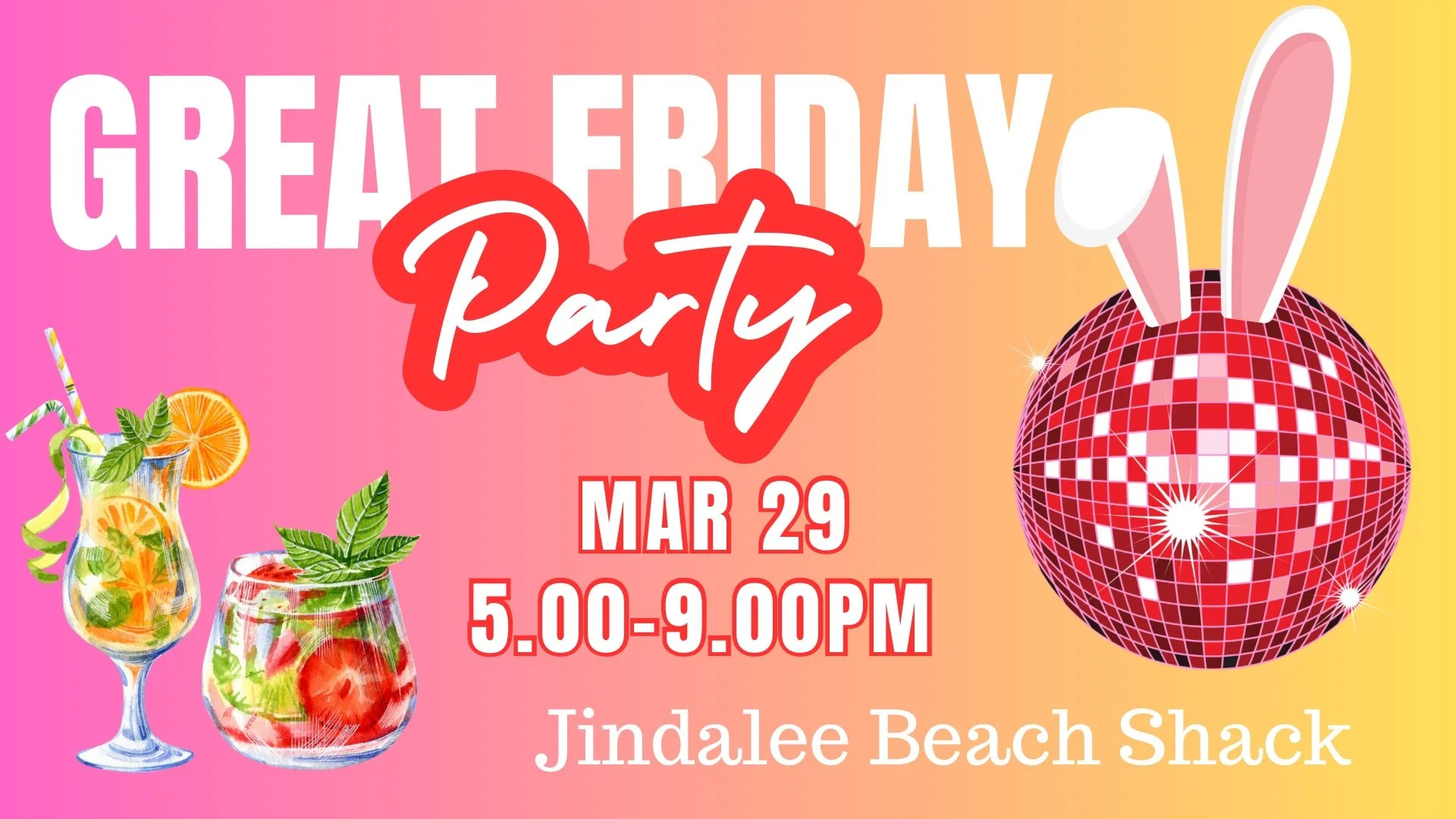 Events — Jindalee Beach Shack Cafe/Restaurant