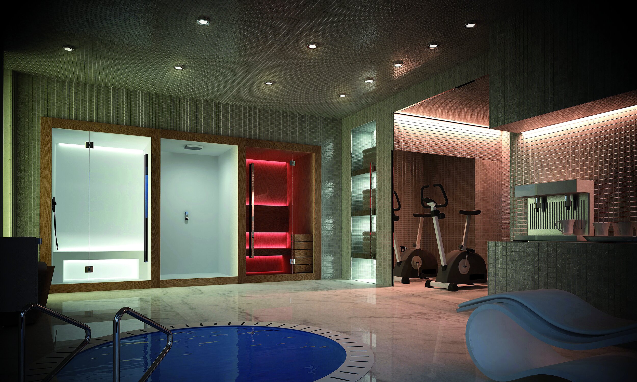 Luxury Home Spa Interior Design | Pure Wellness Co.