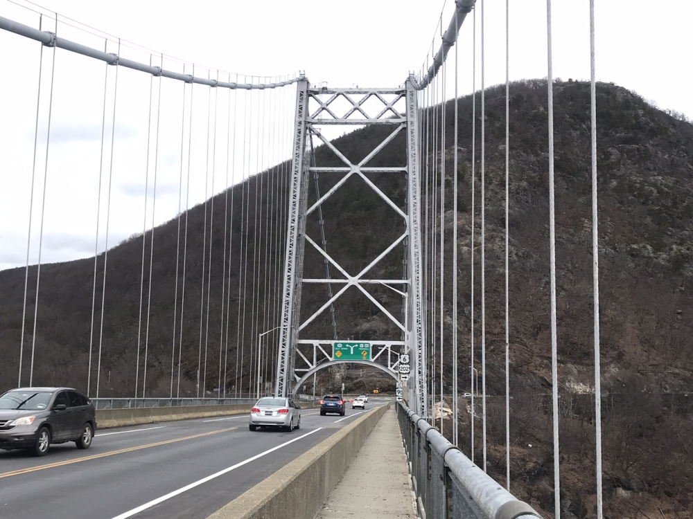Bear Mountain Bridge (Purple Heart Veterans Memorial Bridge) (NY ...