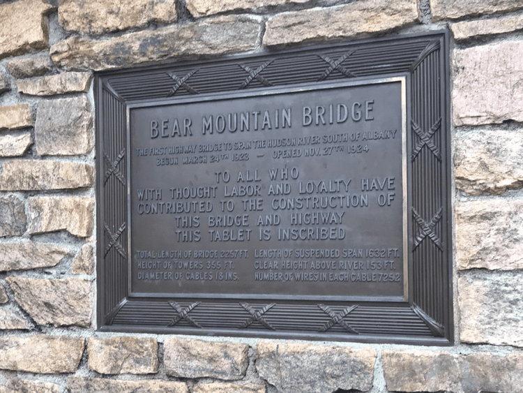 Bear Mountain Bridge (Purple Heart Veterans Memorial Bridge) (NY ...
