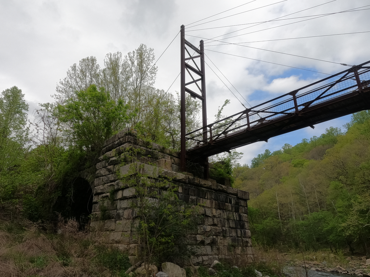 Grist Mill Walking Bridge (MD) — Bridges of the USA