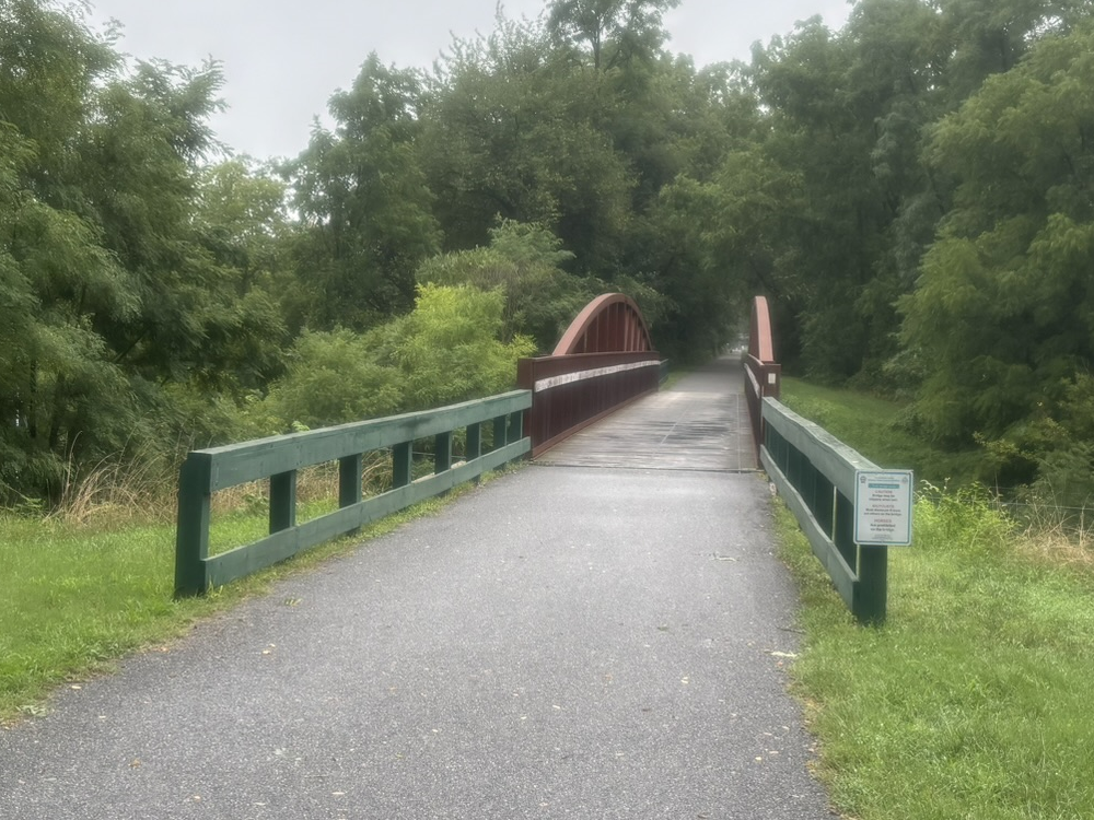 Cumberland Valley Rail Trail Pedestrian Bridge — Bridges of the USA