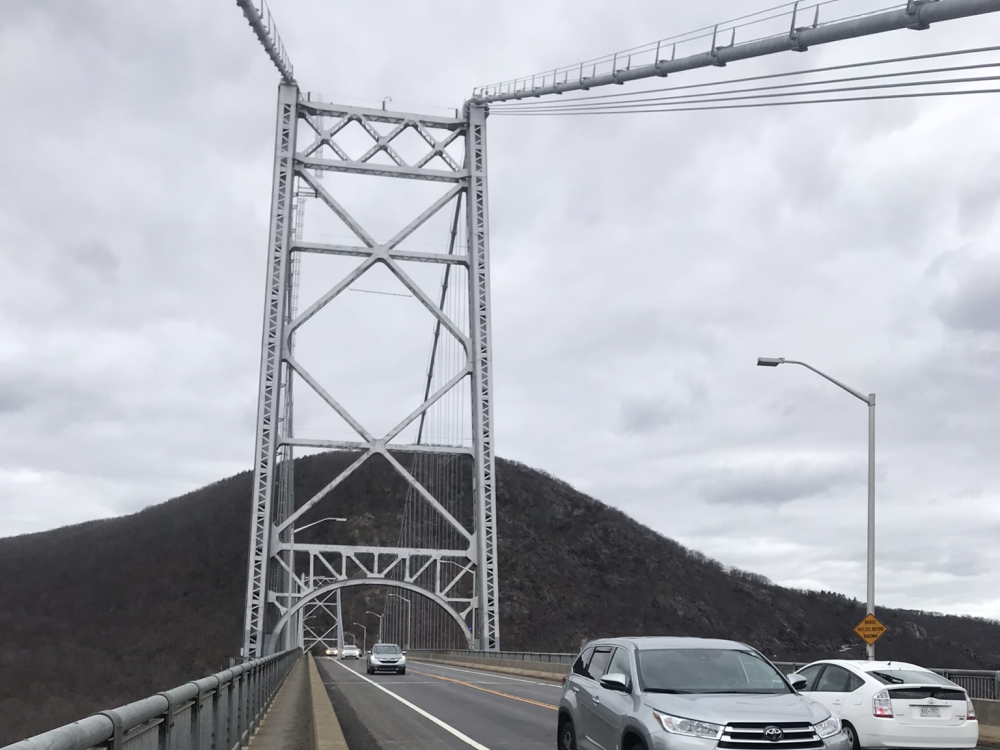 Bear Mountain Bridge (Purple Heart Veterans Memorial Bridge) (NY ...