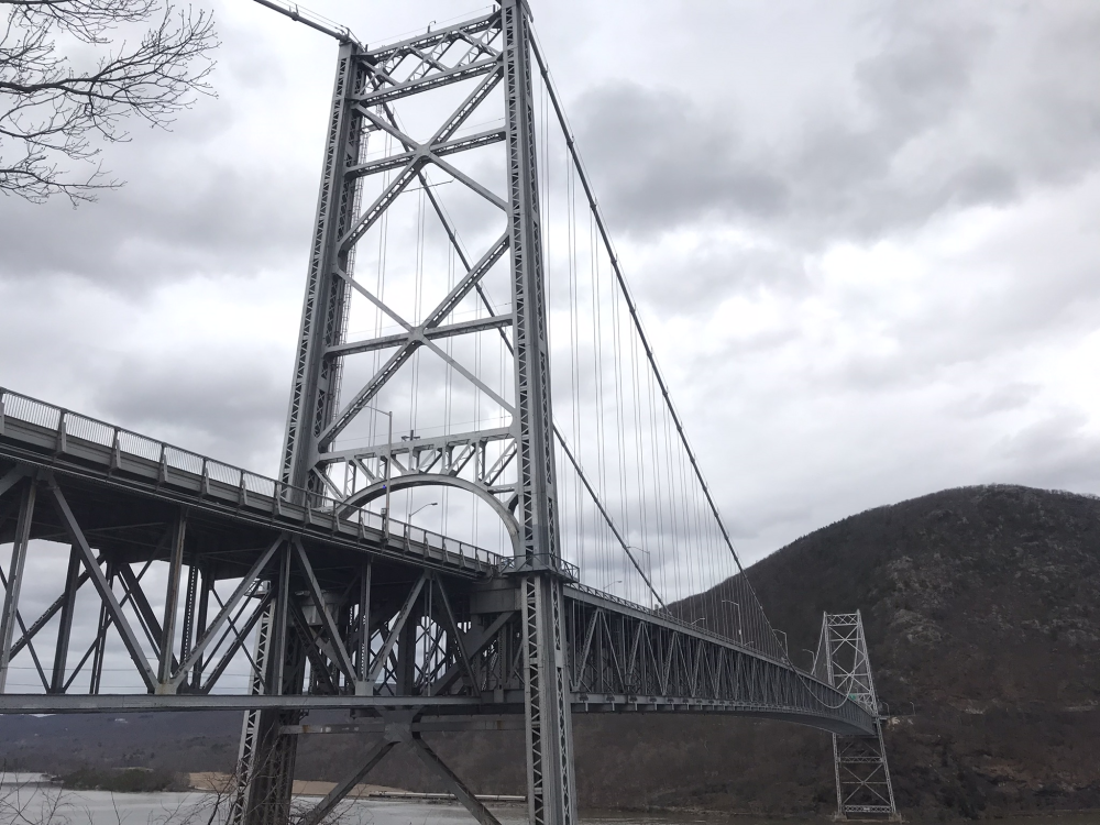Bear Mountain Bridge (Purple Heart Veterans Memorial Bridge) (NY ...