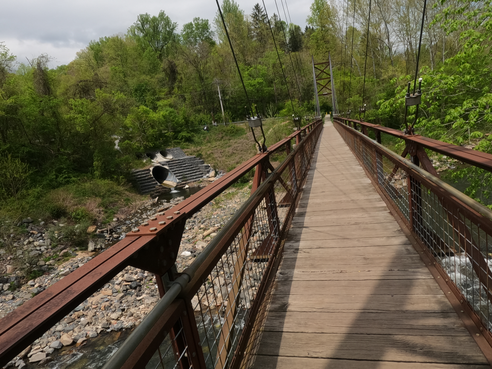 Grist Mill Walking Bridge (MD) — Bridges of the USA