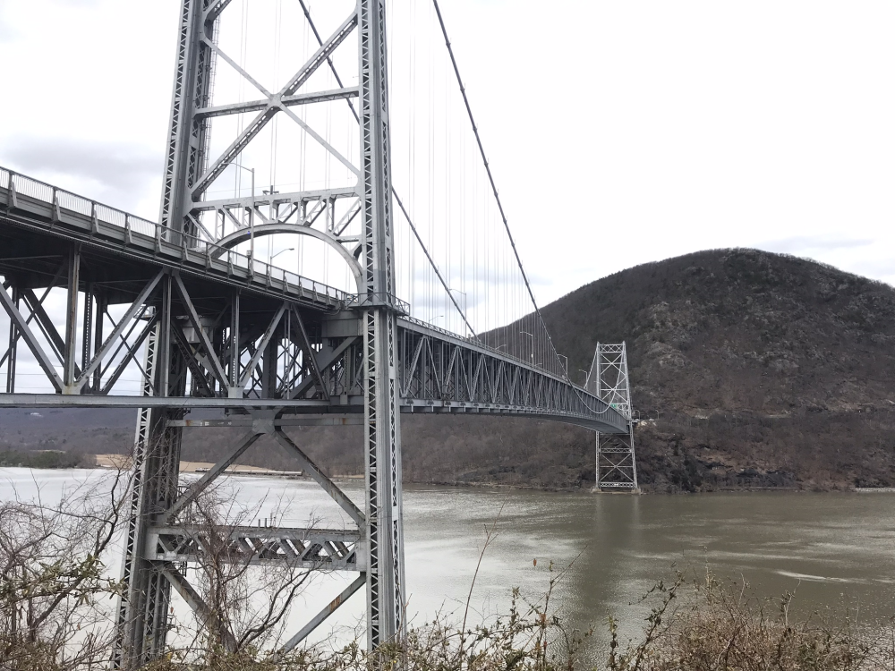 Bear Mountain Bridge (Purple Heart Veterans Memorial Bridge) (NY ...