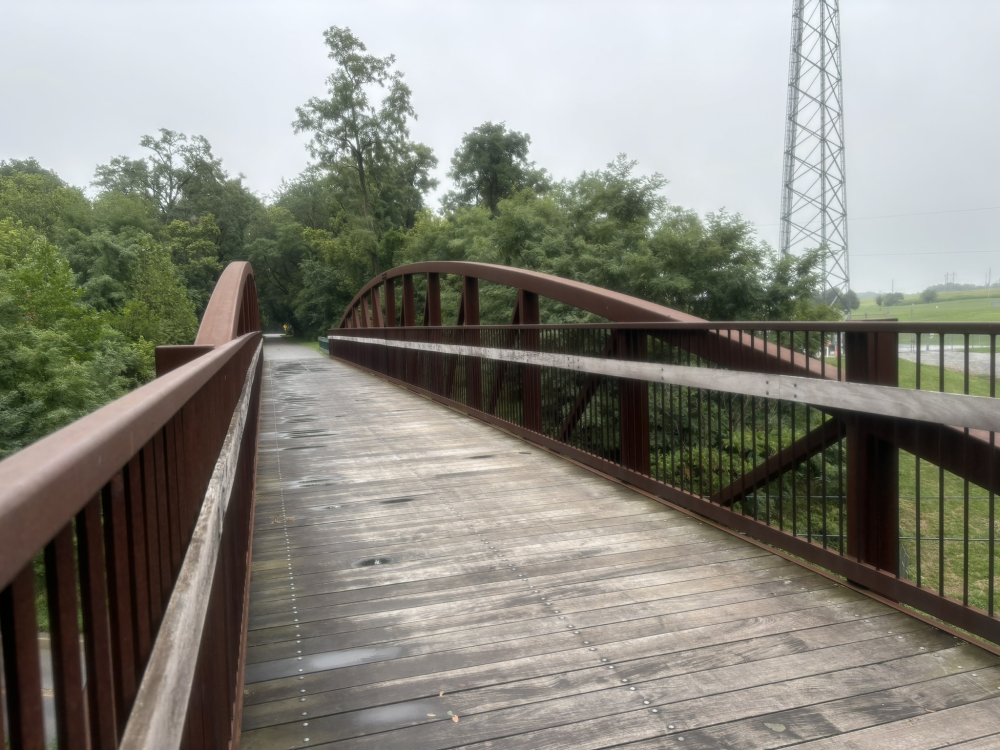 Cumberland Valley Rail Trail Pedestrian Bridge — Bridges of the USA