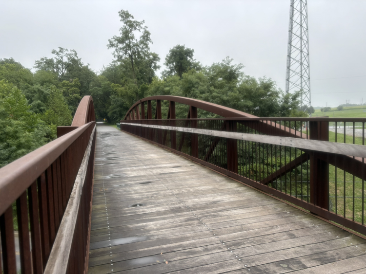 Cumberland Valley Rail Trail Pedestrian Bridge — Bridges of the USA