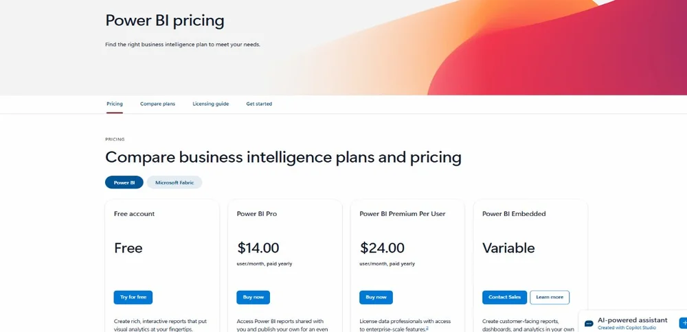 Microsoft Power BI Pricing — Alpha Apex Group - Consulting & Executive ...