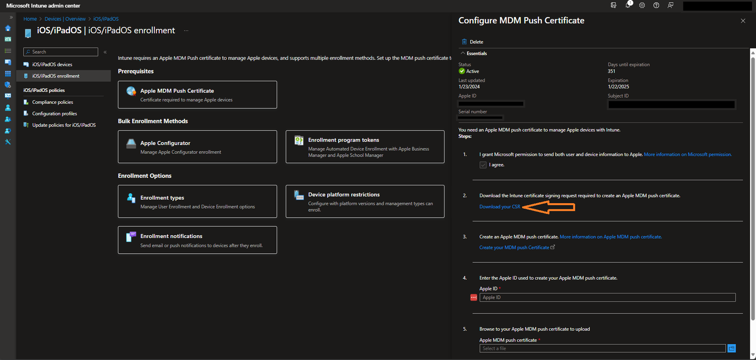 Intune and ABM: Renew Tokens and Certificates — Kim Tech