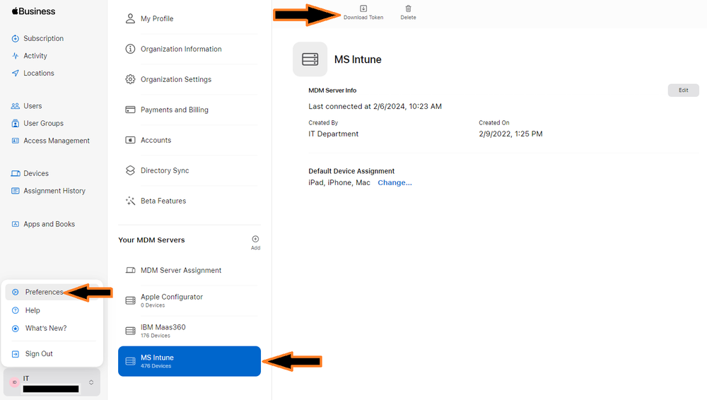 Intune and ABM: Renew Tokens and Certificates — Kim Tech