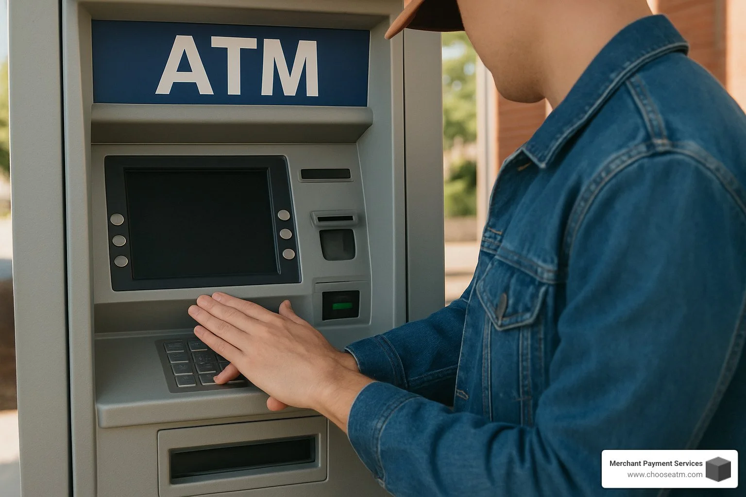 Are You Always on Camera at the ATM? Let's Find Out — Choose ATM