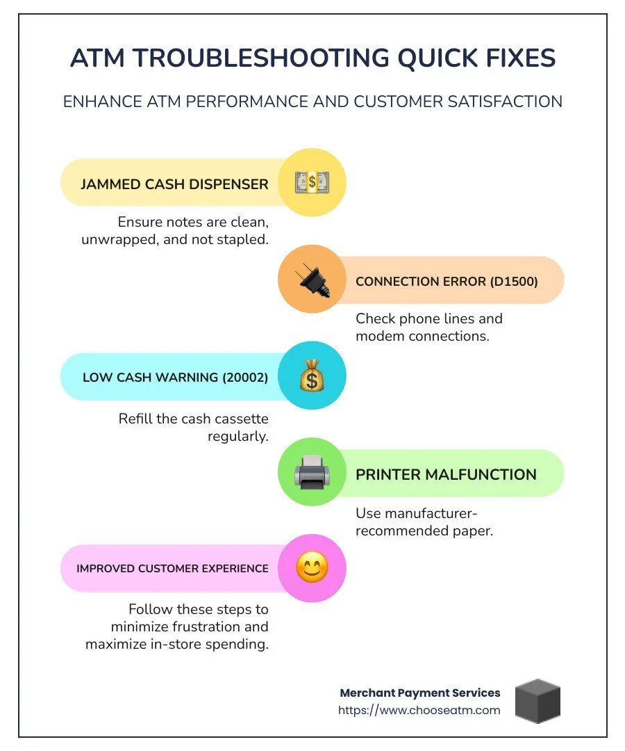ATM Troubleshooting Made Easy: A Step-by-Step Guide — Choose ATM