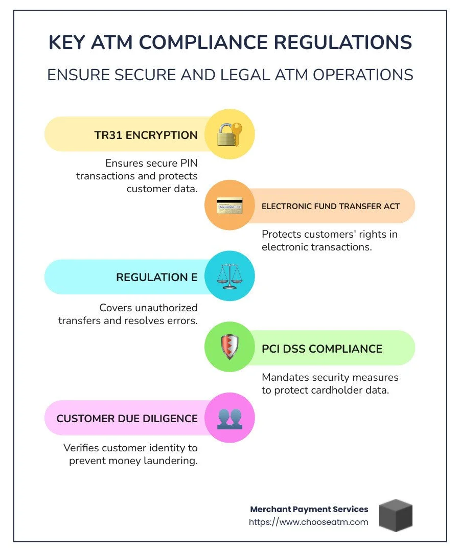 How to Ensure Your ATM Business is Compliant — Choose ATM