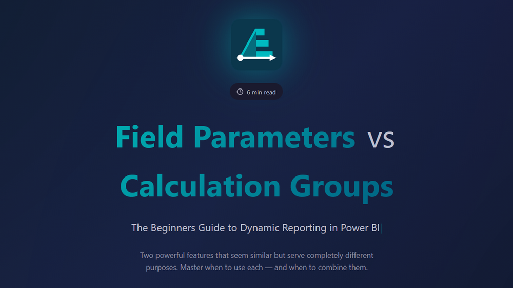 Field Parameters vs Calculation Groups: The Beginners Guide in Power BI ...
