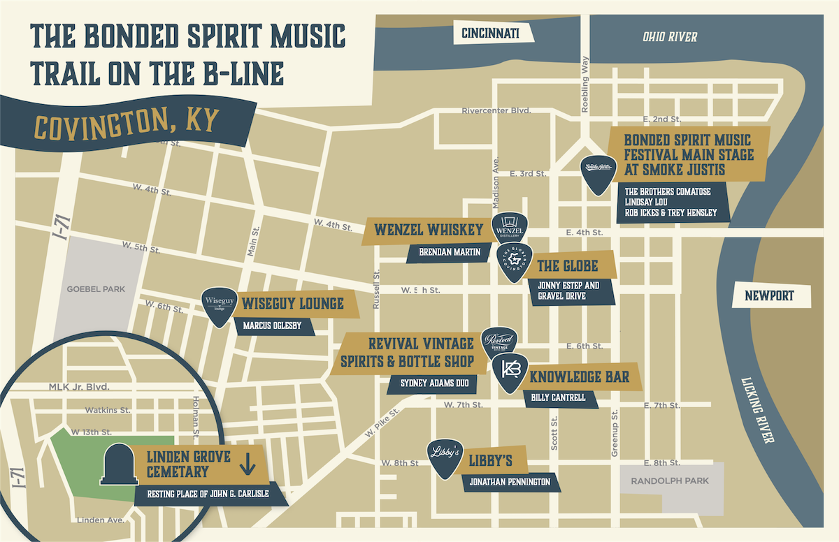 Bonded Spirit Music Trail — Bonded Spirit Festival - Covington, KY
