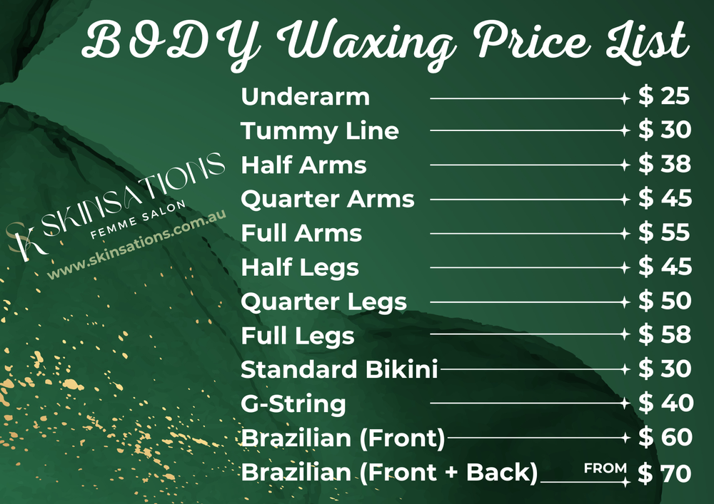 Waxing — SKINSATIONS