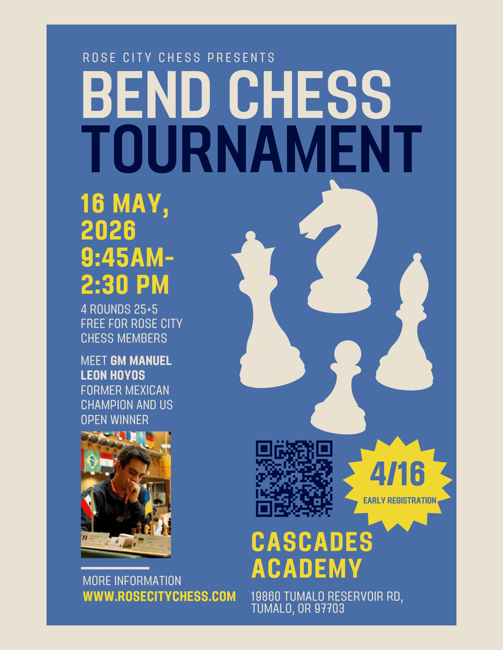 Events — Oregon Scholastic Chess Federation
