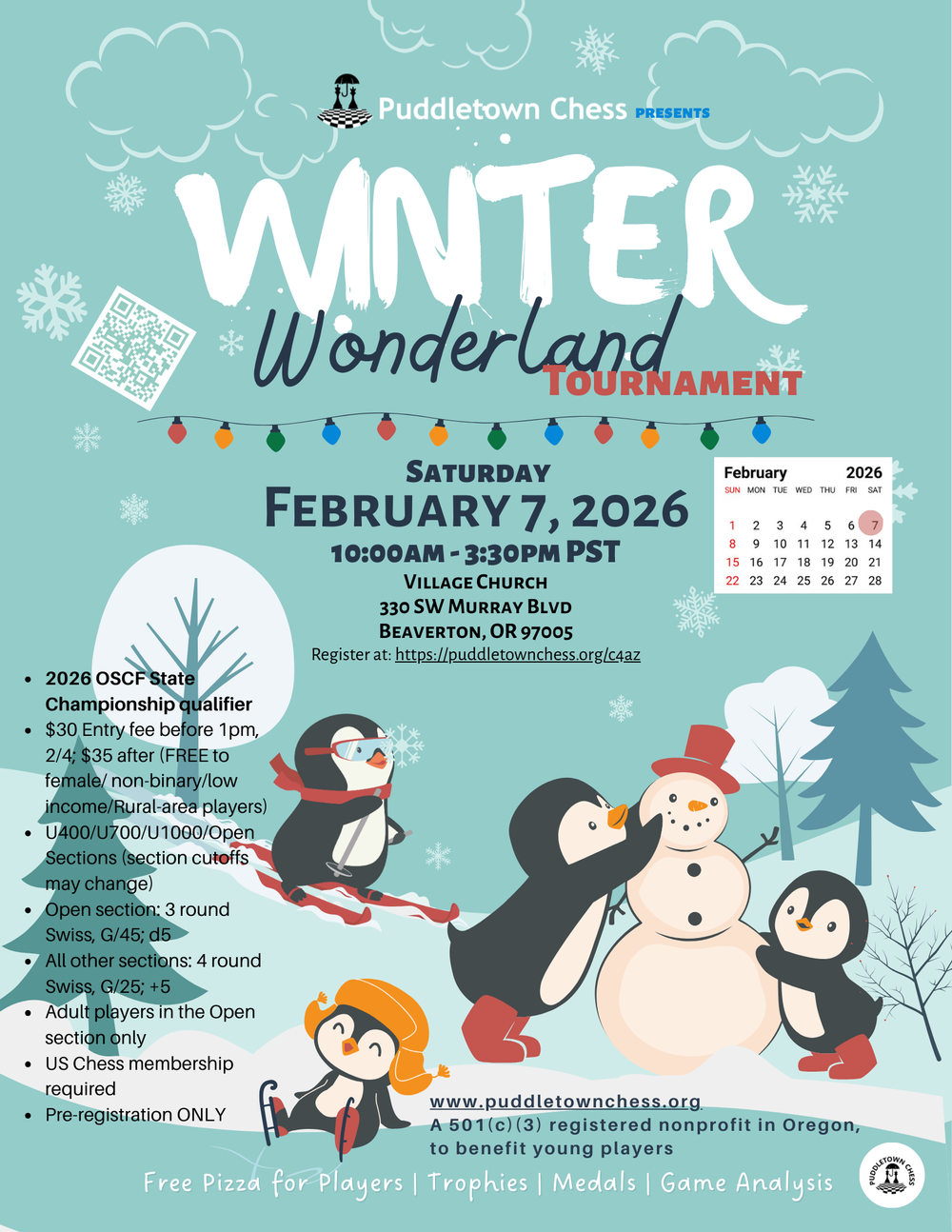 Winter Wonderland III Tournament by Puddletown — Oregon Scholastic ...