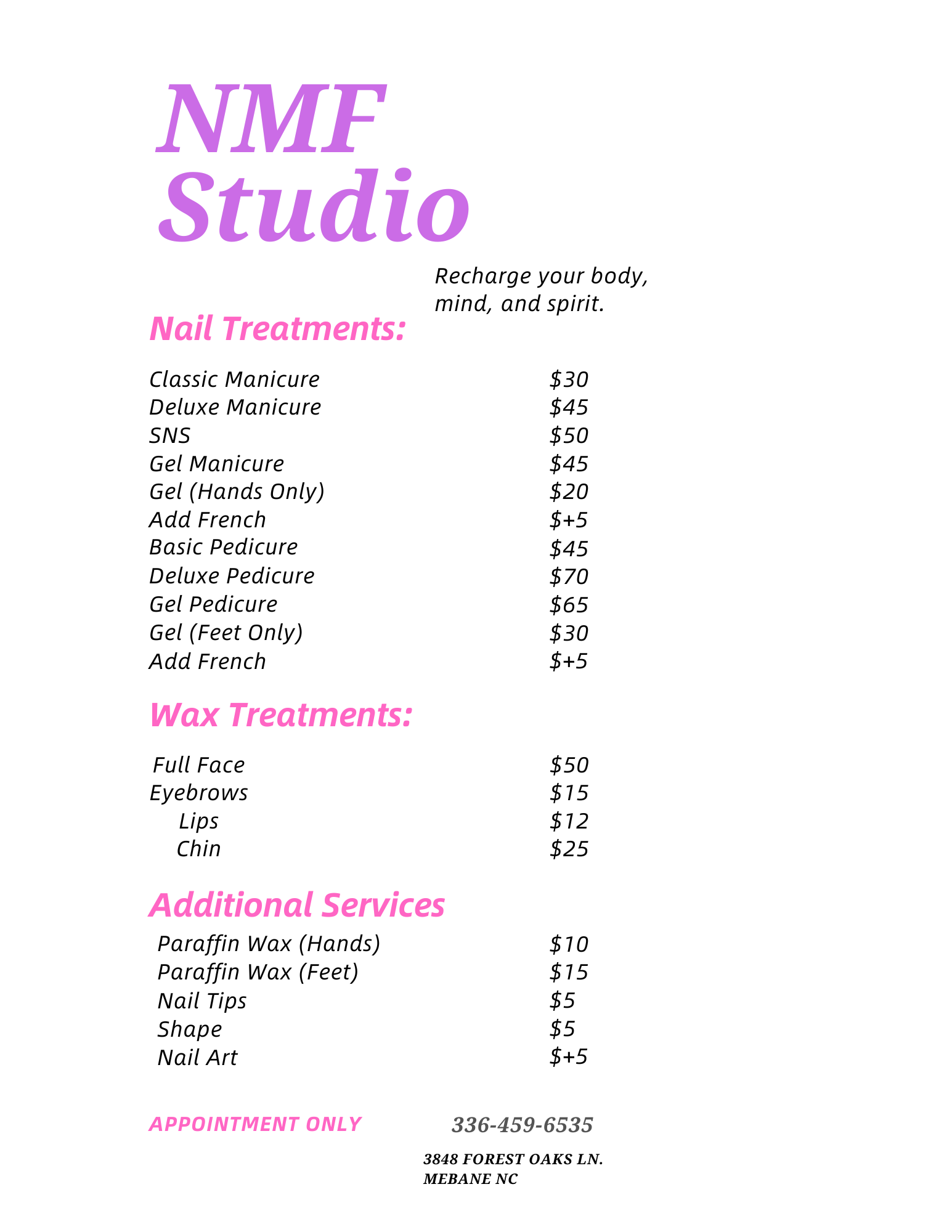 NMF NAIL STUDIO