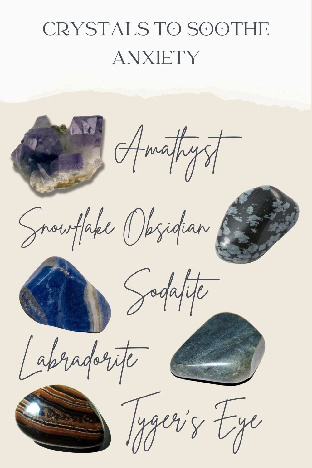 Top 5 Crystals for Calming Your Mind and Soothing Anxiety — The Awaken Muse