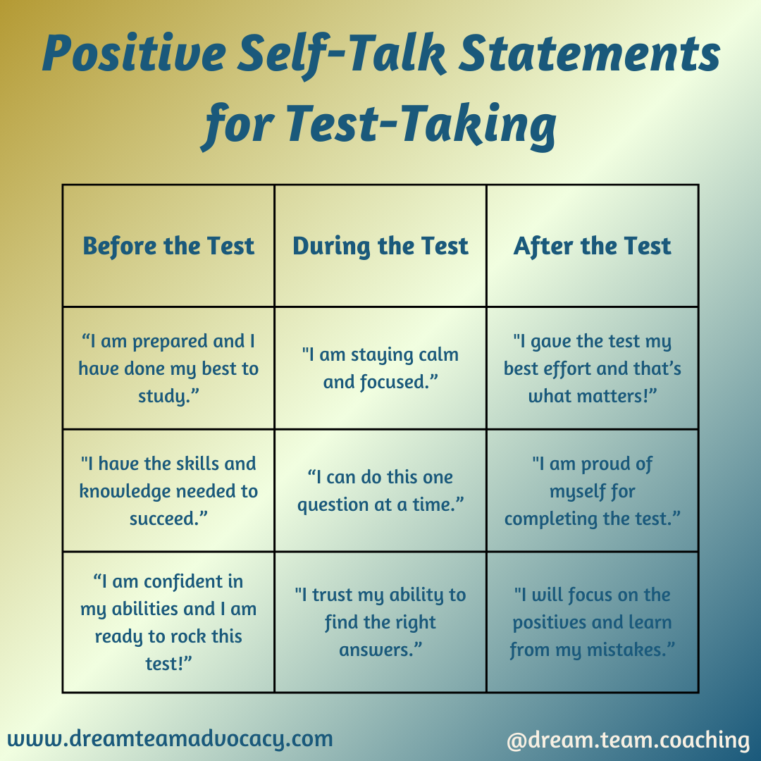 Coping Skills & Strategies for Test Nervousness & Test Anxiety — Dream Team