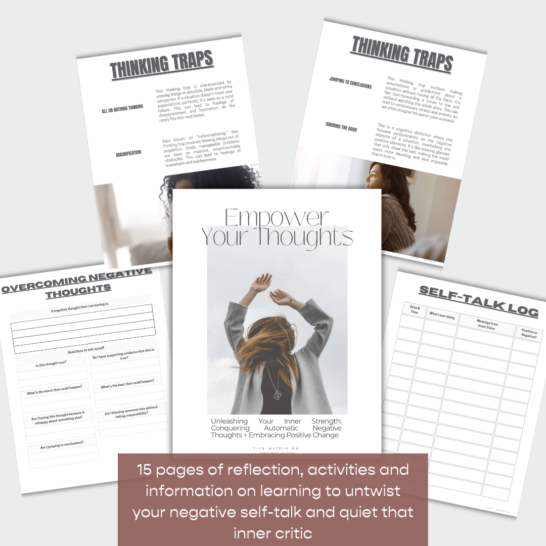 Empower Your Thoughts: Conquering Automatic Negative Thoughts — Mom ...