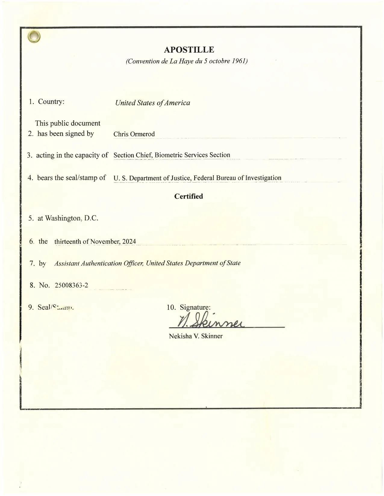 How To Get Your Expedited FBI Background Check Apostille — Philadelphia ...