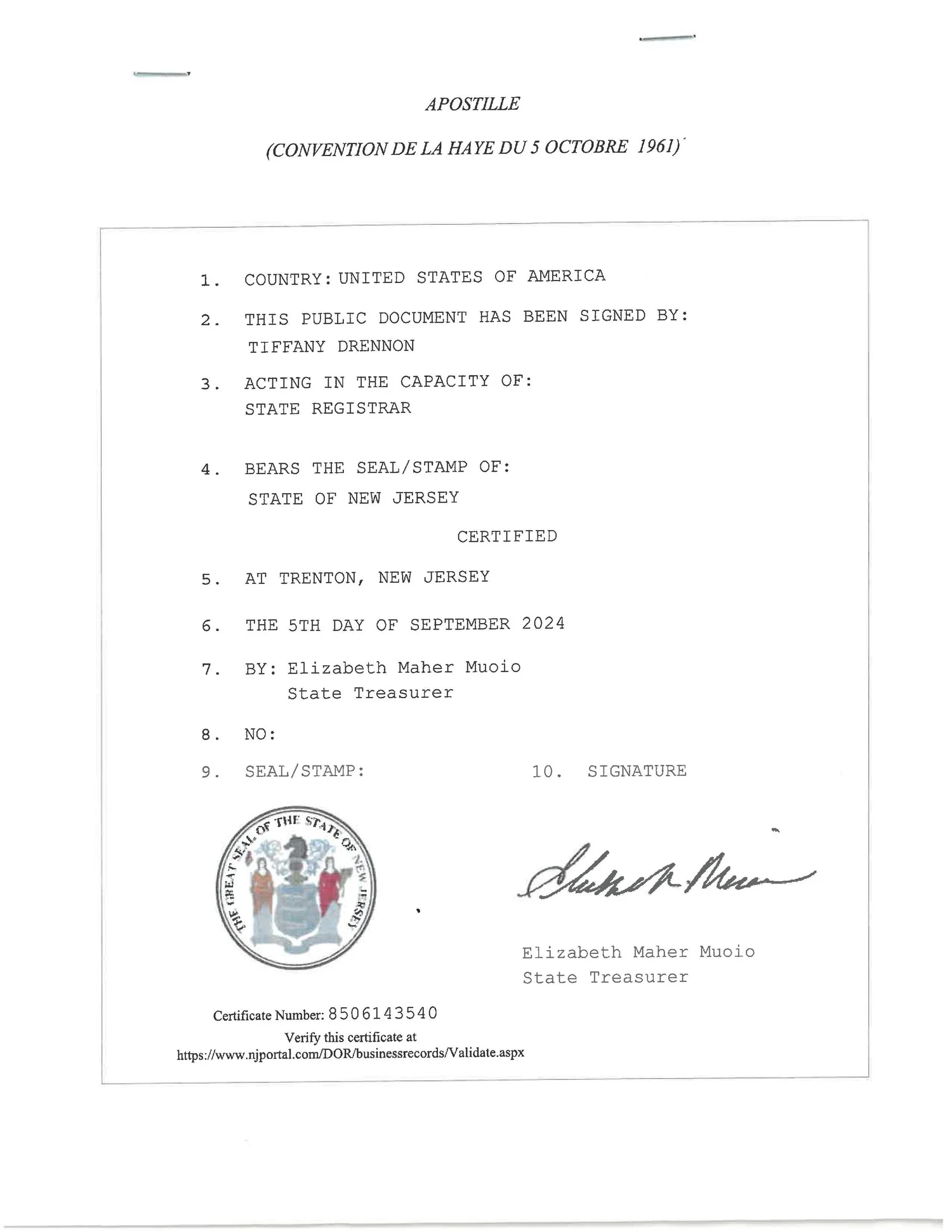 New Jersey Apostille: Simple Guide — Philadelphia Notary & Apostille