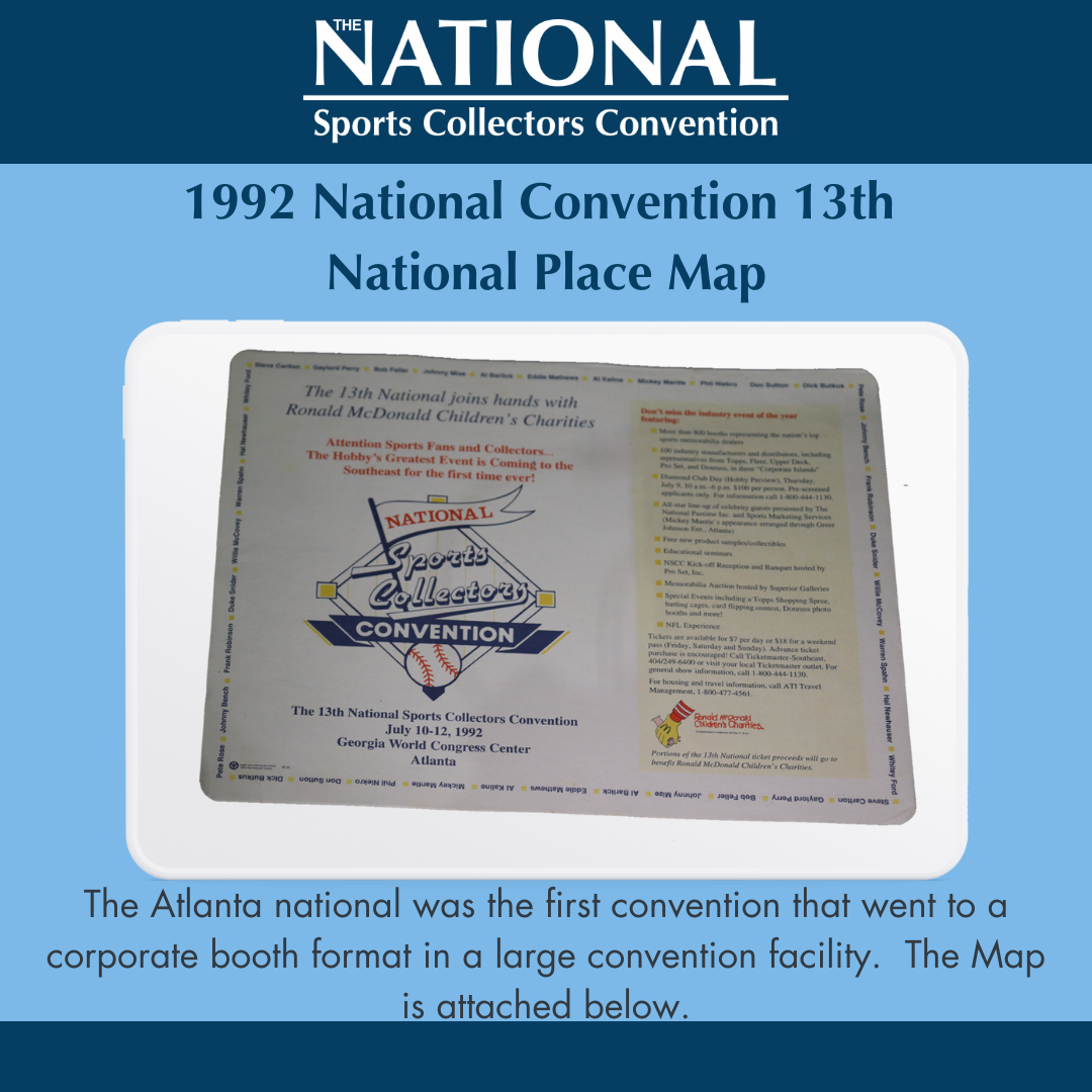 NSCC History — The National Sports Card Convention - July 30 - August 3 ...
