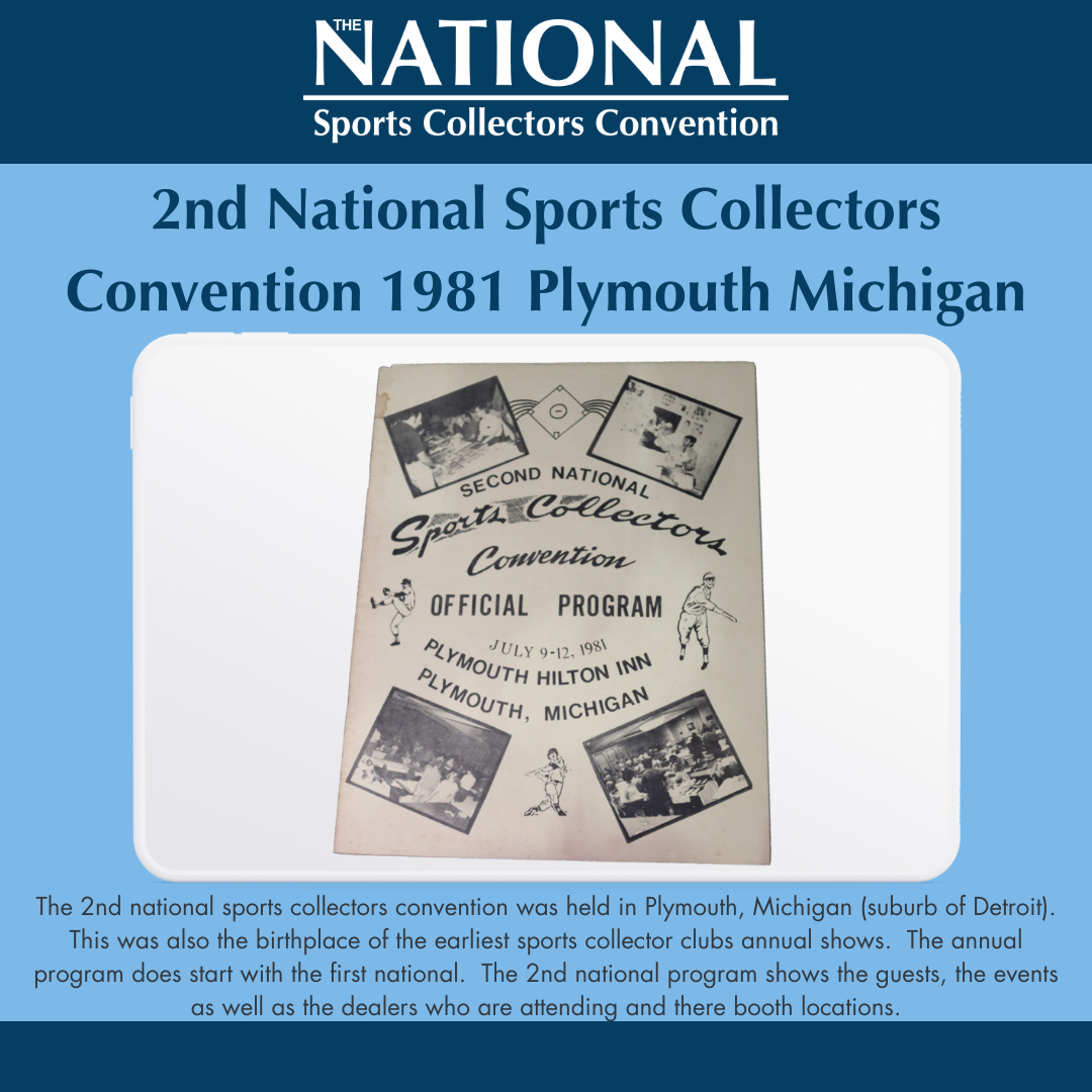 NSCC History — The National Sports Card Convention - July 30 - August 3 ...