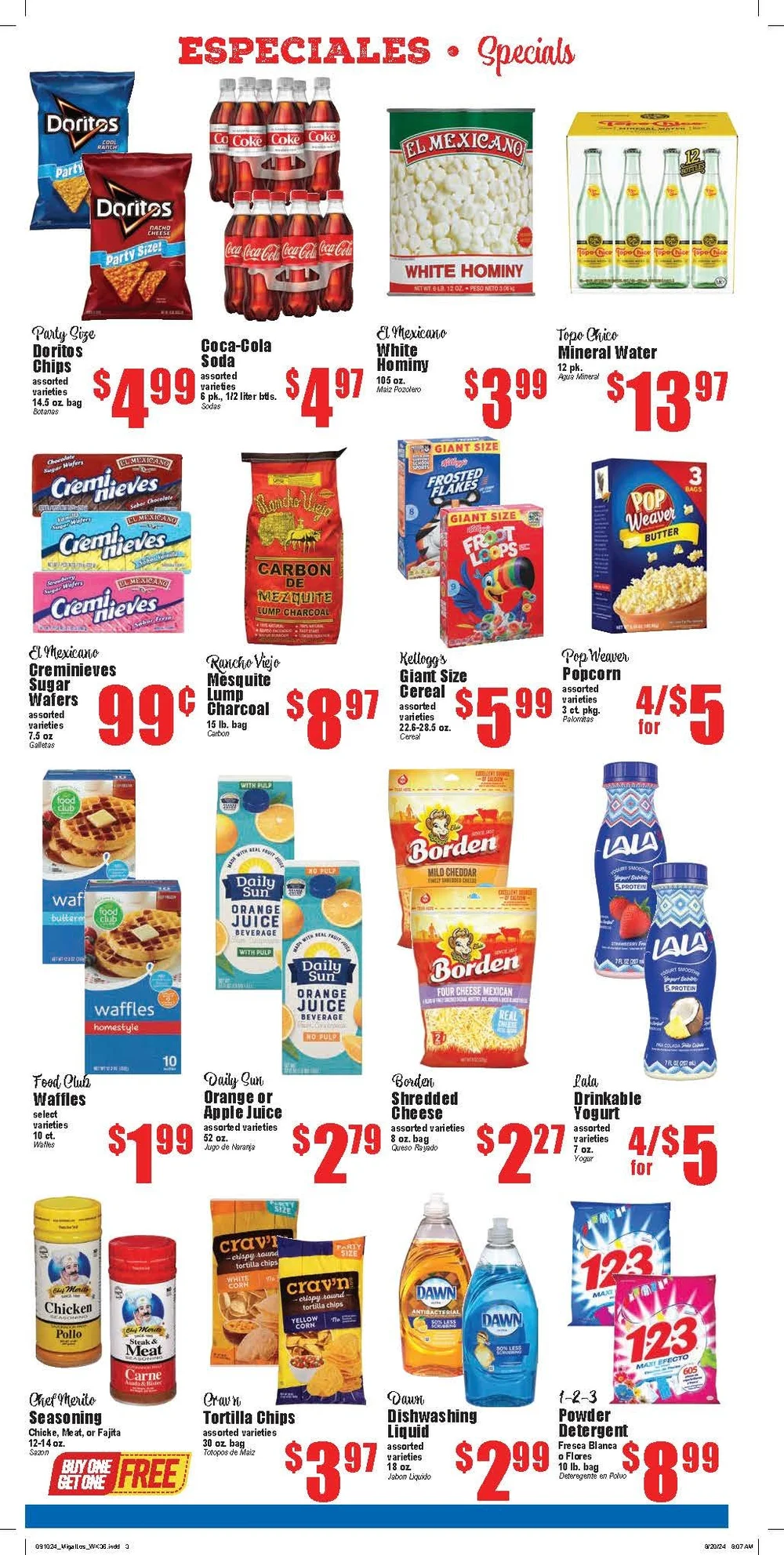 Weekly Sales | Ventas Semanales — Migalitos Supermarcado