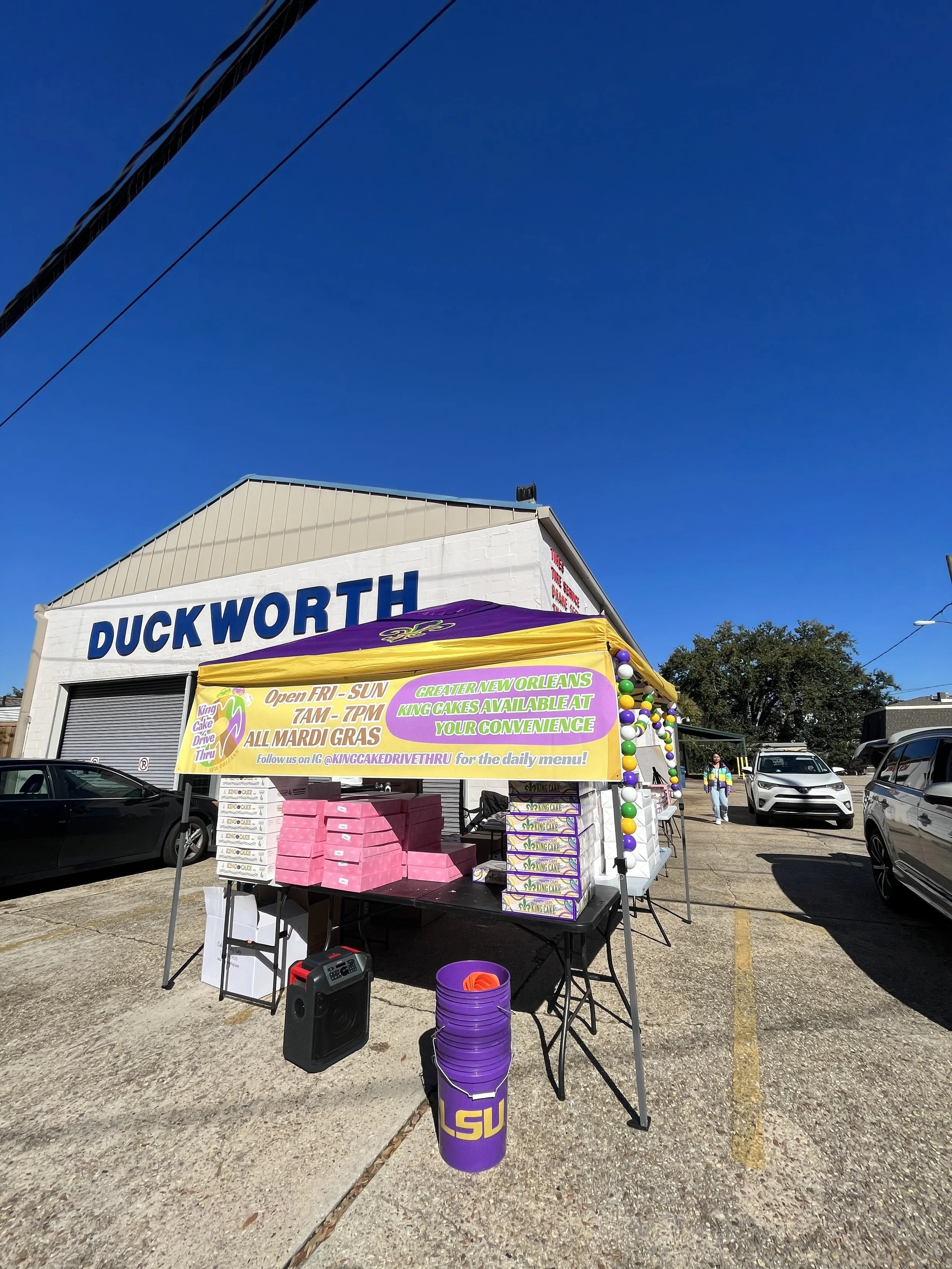 King Cake Drive-Thru