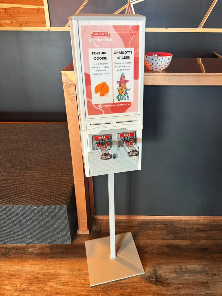 Sticker Vending Machine Rental in Charlotte, NC & Richmond, VA | Events ...