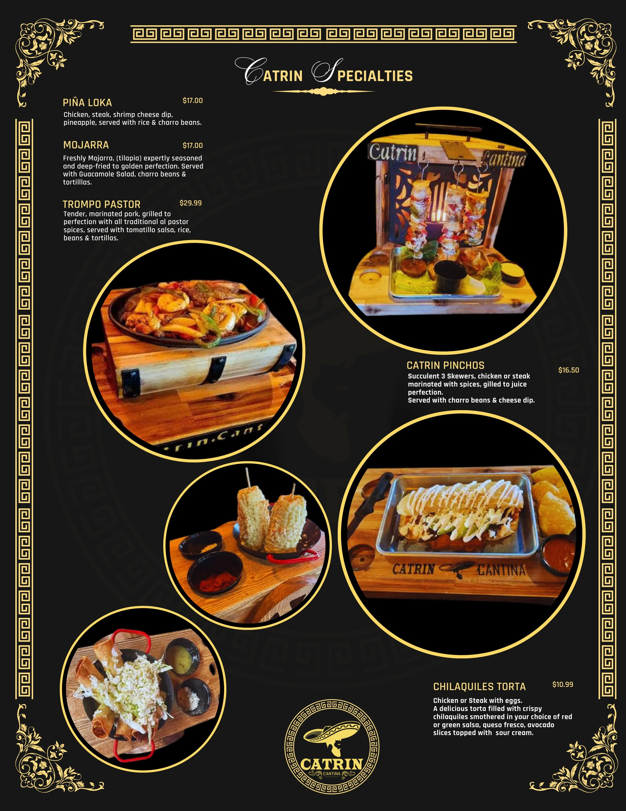 Menu — Catrin Cantina