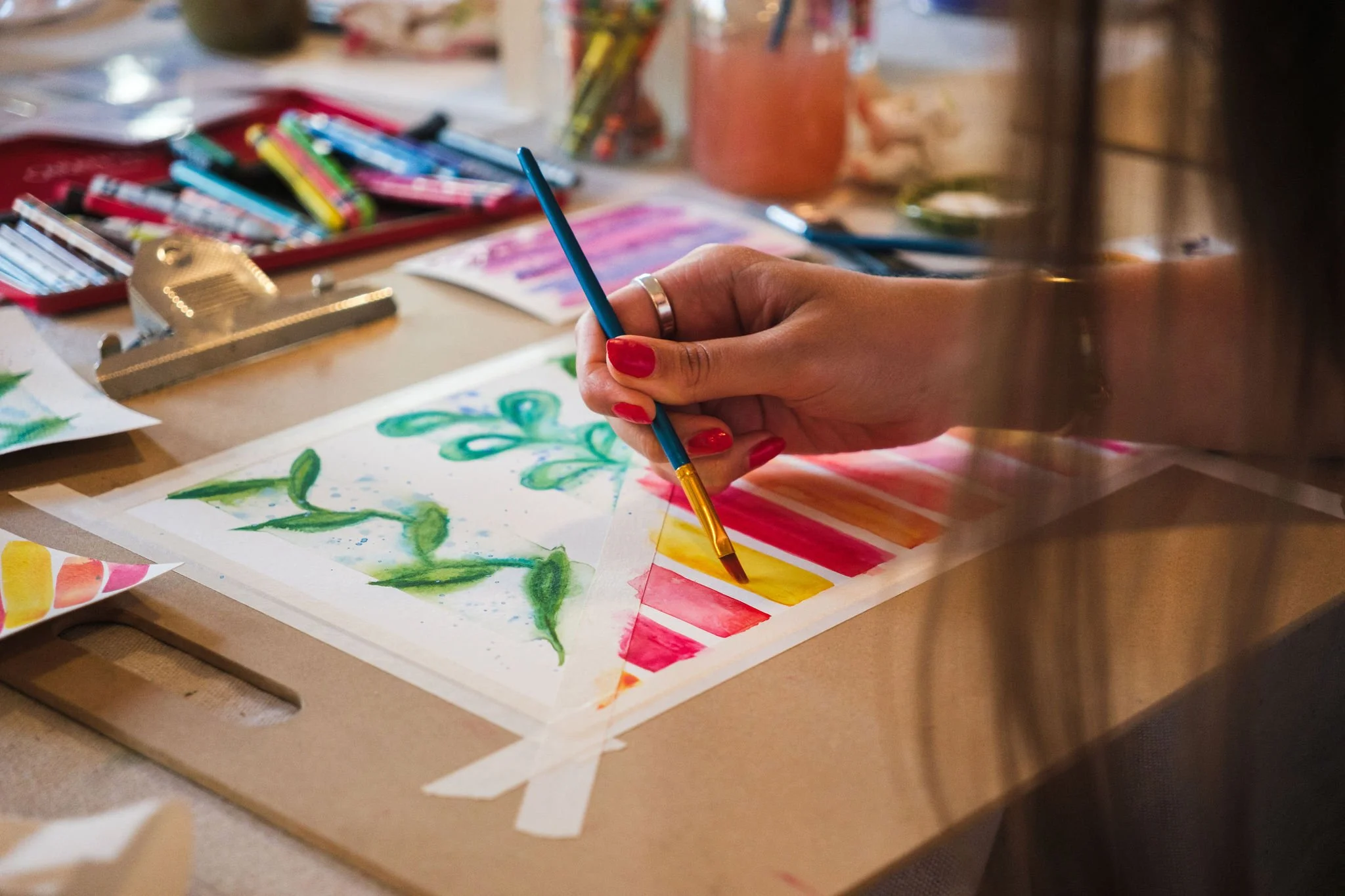 Color in Flow | Explore watercolor techniques today — Drawing Room