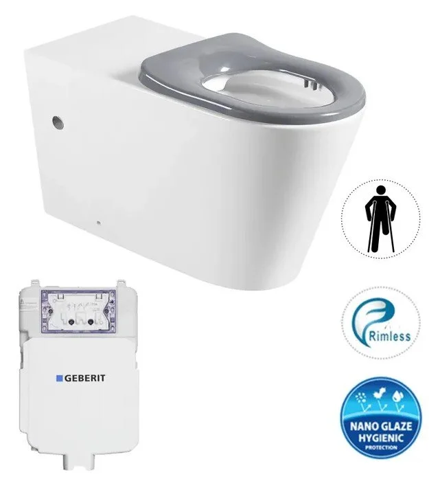 Wellness Care WF Pan Geberit (Button Order Separately) — Direct ...