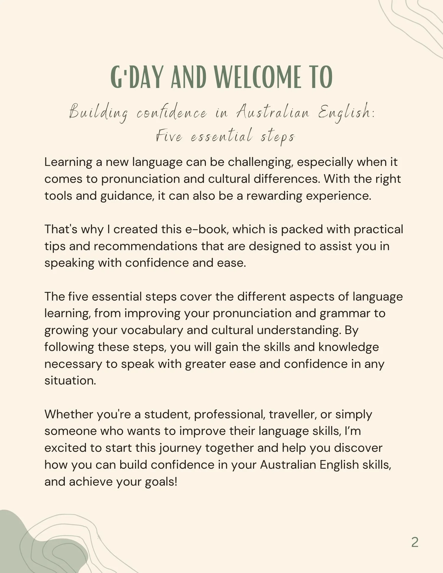 Online Australian English Courses | Aussie English With Amanda