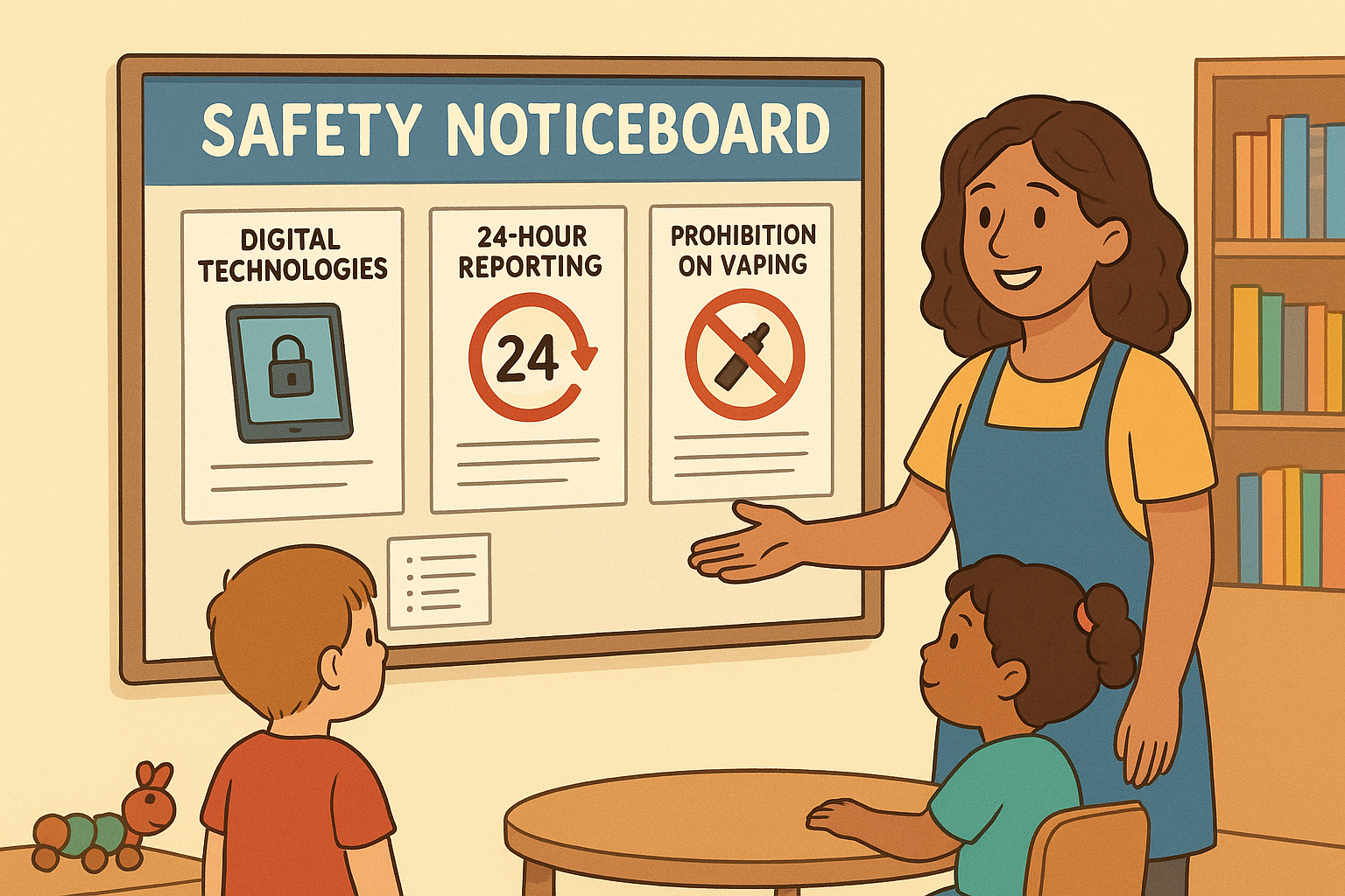 Child safety changes now in force for early childhood centres (NQF update)
