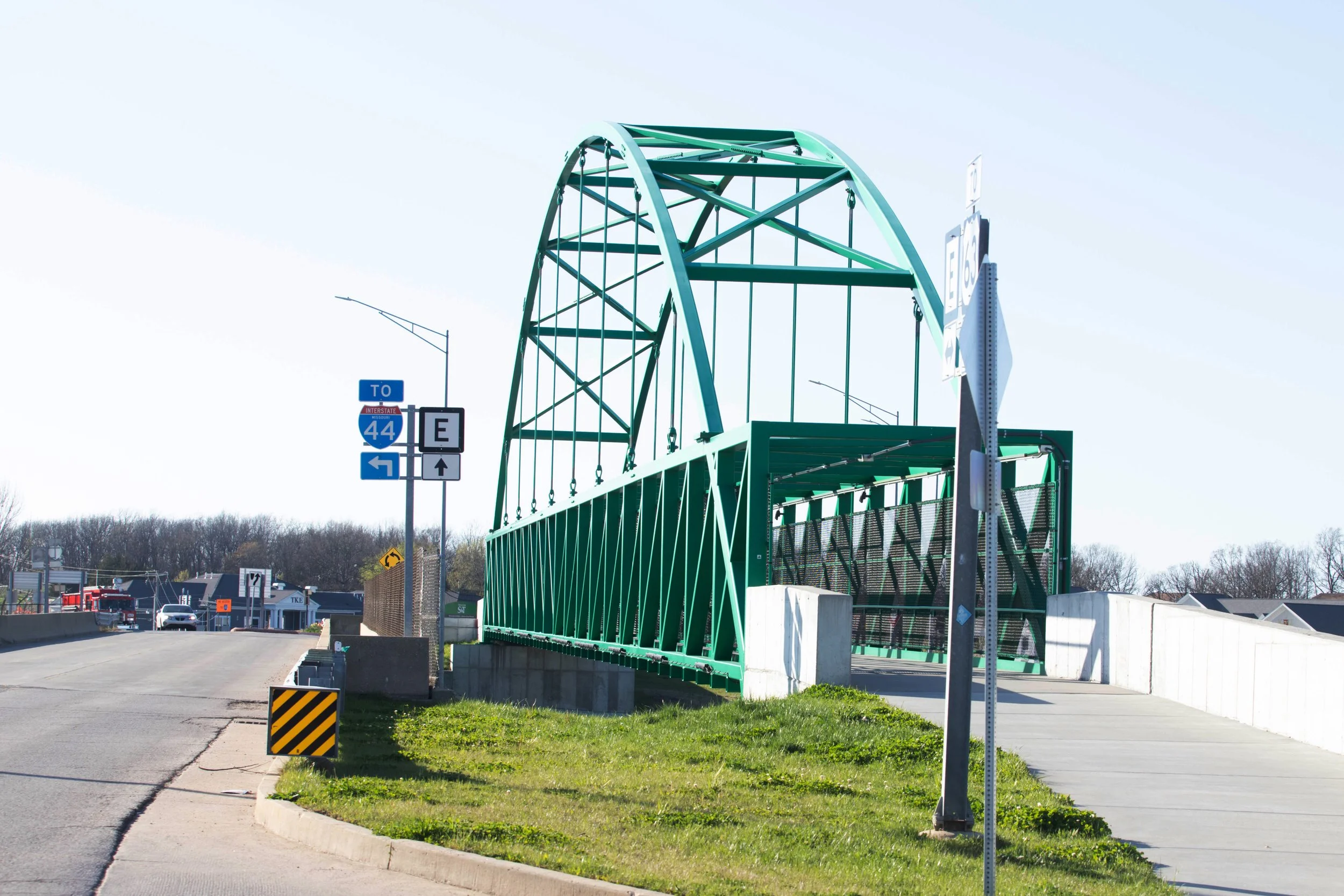 University Drive and I-44 Pedestrian Bridge — Archer-Elgin