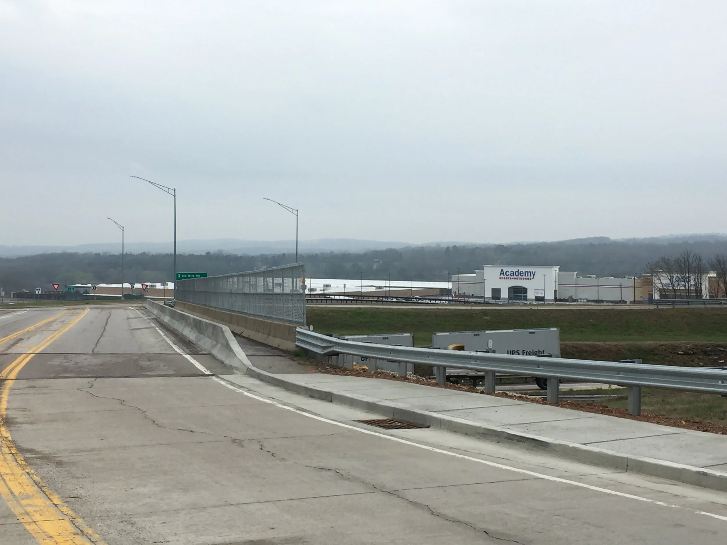 University Drive and I-44 Pedestrian Bridge — Archer-Elgin