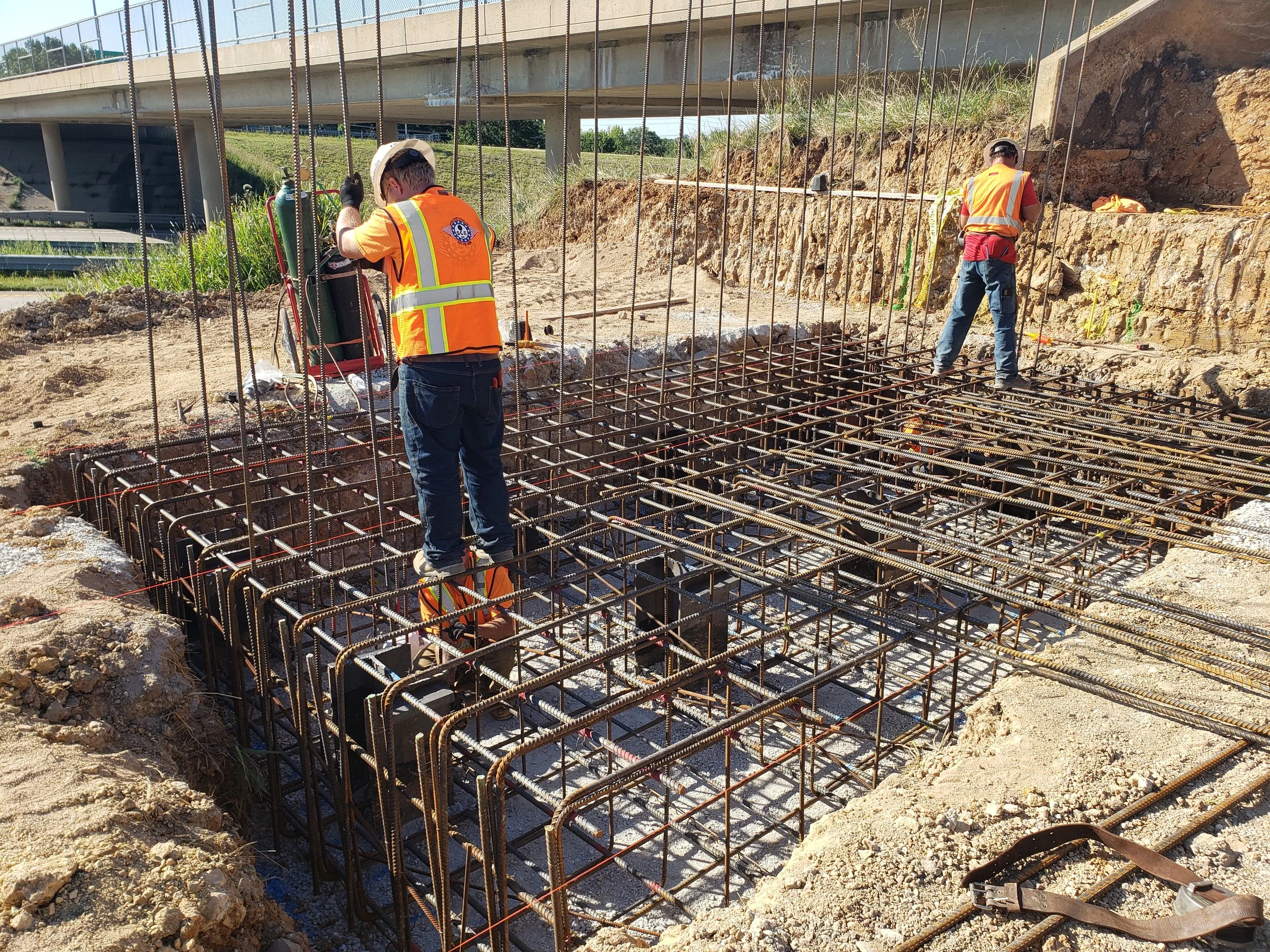 University Drive and I-44 Pedestrian Bridge — Archer-Elgin