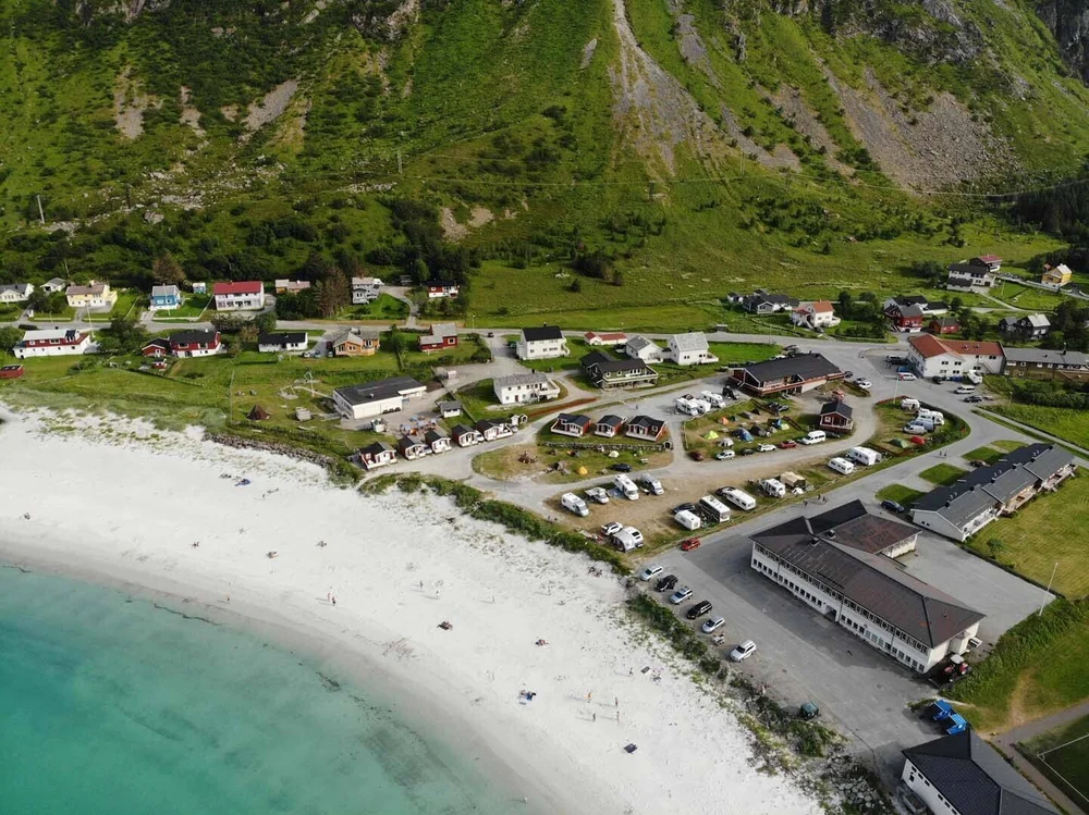 Camping in Lofoten – Stay by the Beach at Ramberg Resort